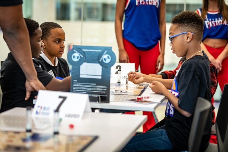 Math Hoops | Detroit Pistons