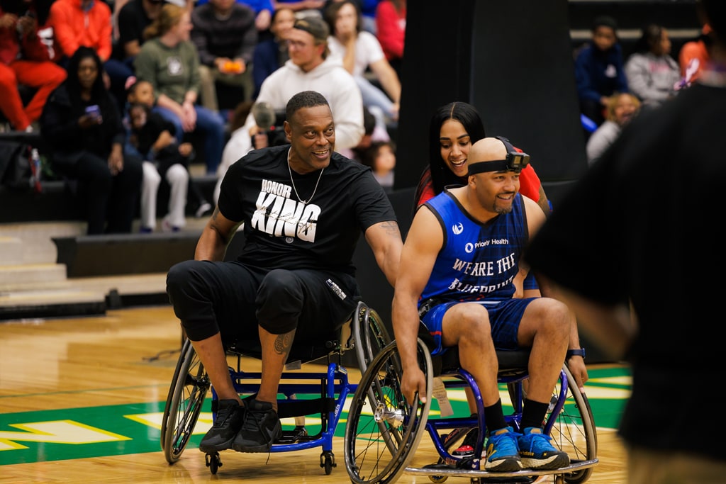 Celebrity Wheelchair Basketball Game | Detroit Pistons