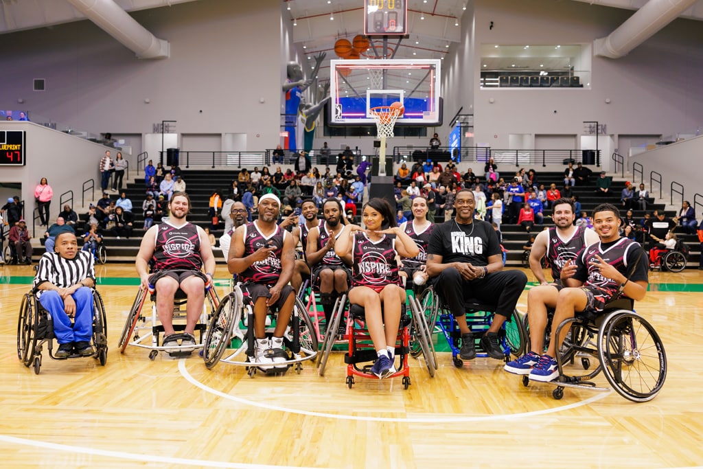 Celebrity Wheelchair Basketball Game | Detroit Pistons