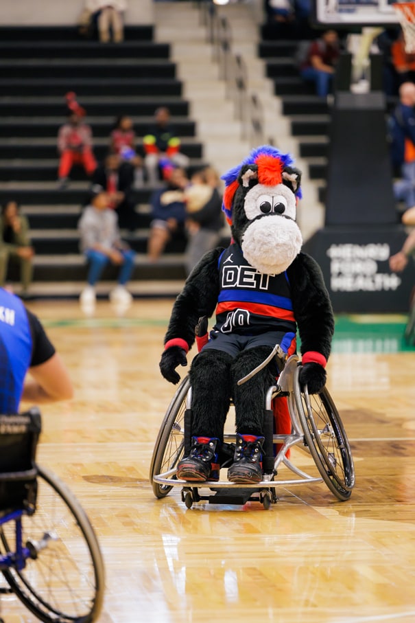 Celebrity Wheelchair Basketball Game | Detroit Pistons