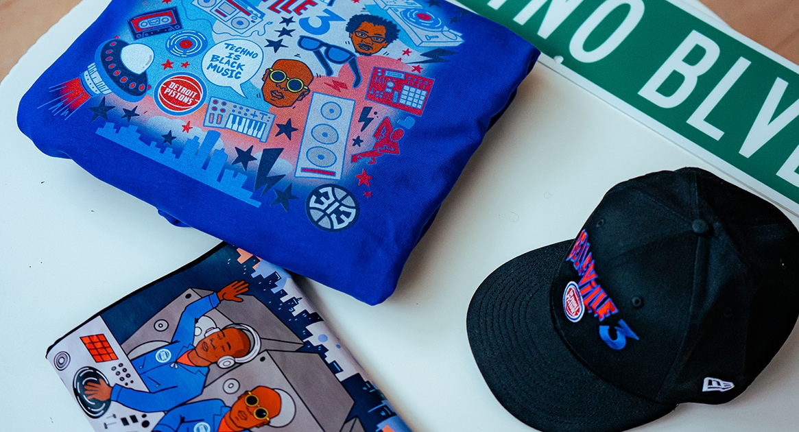 DETROIT PISTONS ANNOUNCE BELLEVILLE THREE-INSPIRED RETAIL CAPSULE