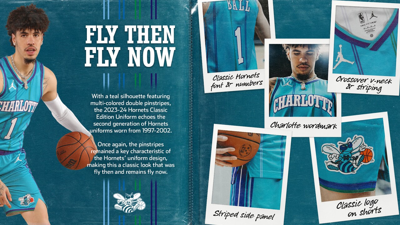 23-24 Classic Uniform | Charlotte Hornets