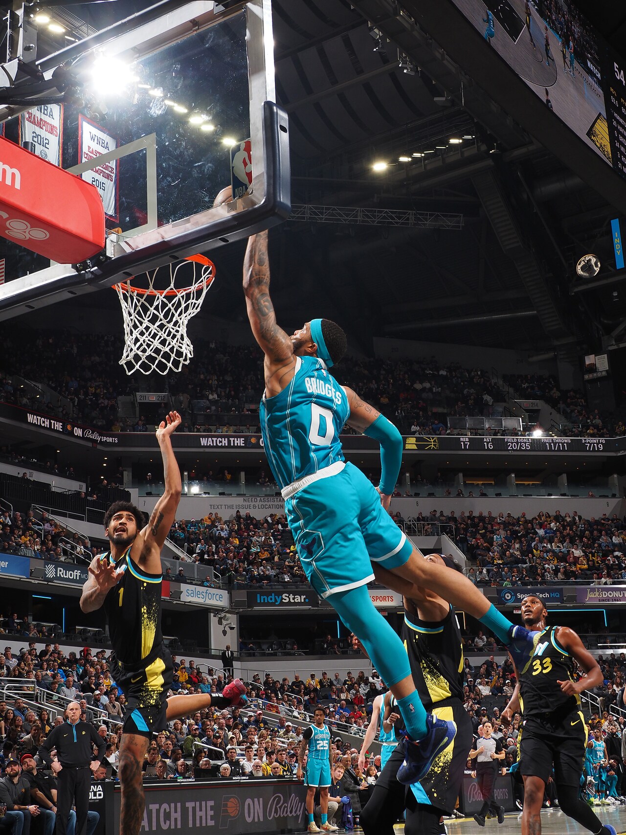 Hornets’ Defense Run Off The Floor By Fast-Paced Pacers | Charlotte Hornets