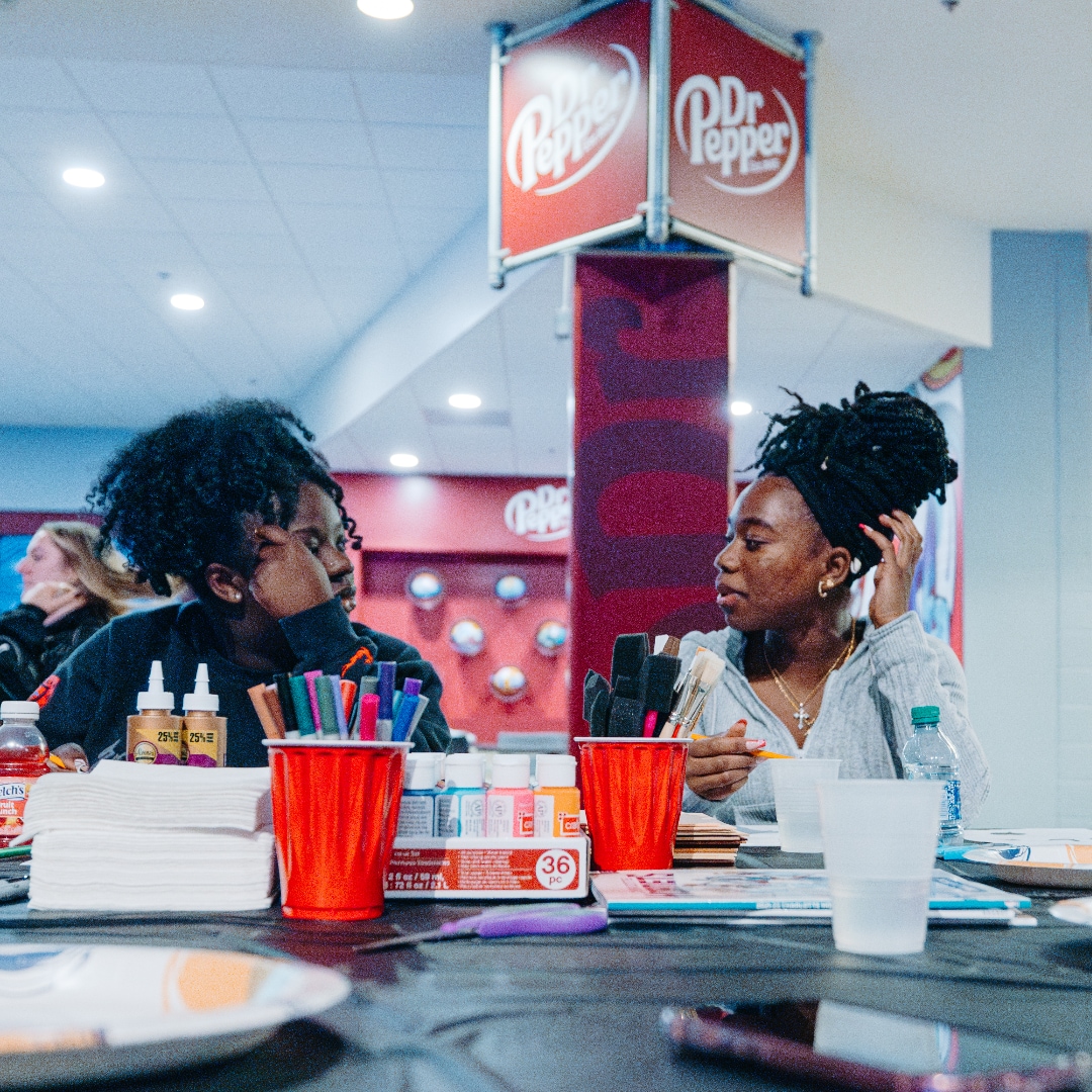 Expressions of Unity: Guided Art Self-Portraits | Charlotte Hornets