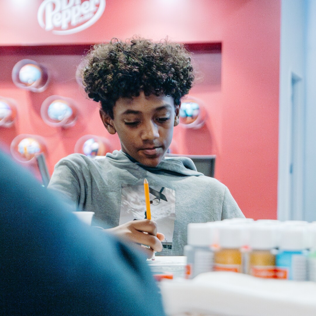 Expressions of Unity: Guided Art Self-Portraits | Charlotte Hornets