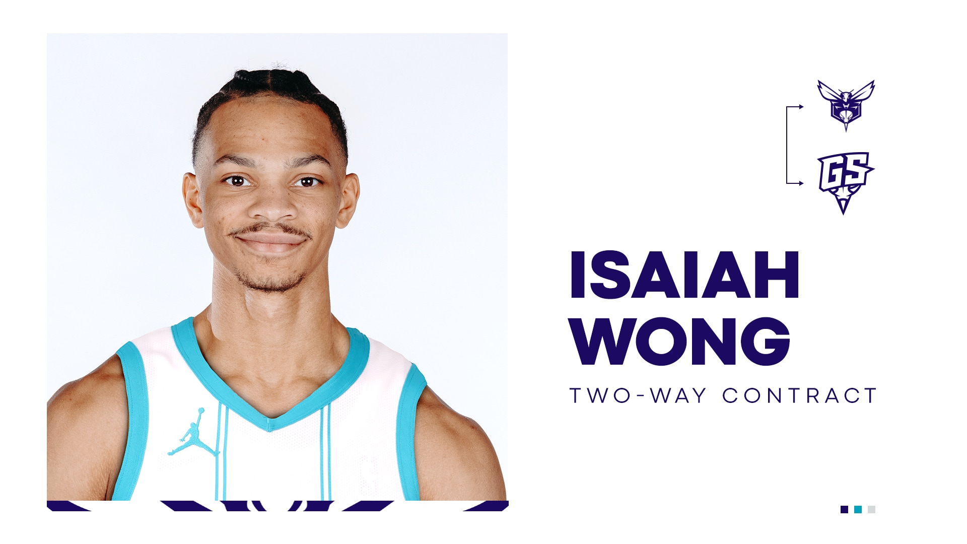 Hornets Sign Isaiah Wong To Two-Way Contract | Charlotte Hornets