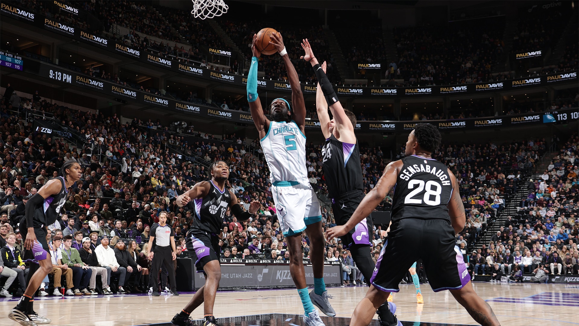 Career-High Performance From Williams Leads Hornets Over Jazz ...