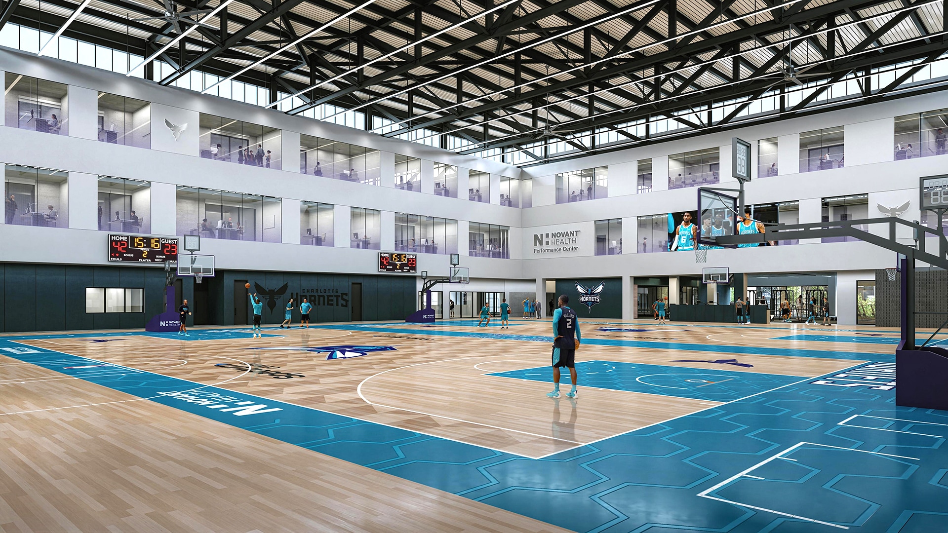 Charlotte Hornets And Novant Health Elevate Long-Term Partnership; Novant Health Announced As ...