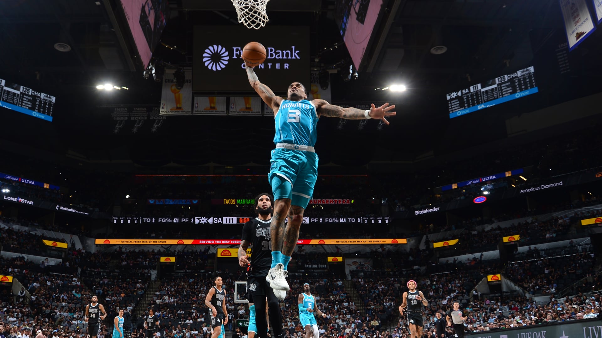 Hornets Put On Historic 3-Point Performance To Defeat San Antonio ...