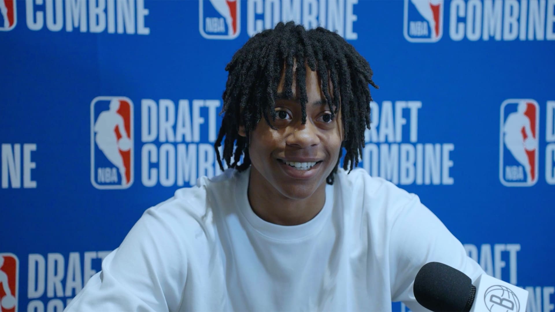 2025 Draft Combine Interview - Tre Johnson | Charlotte Hornets