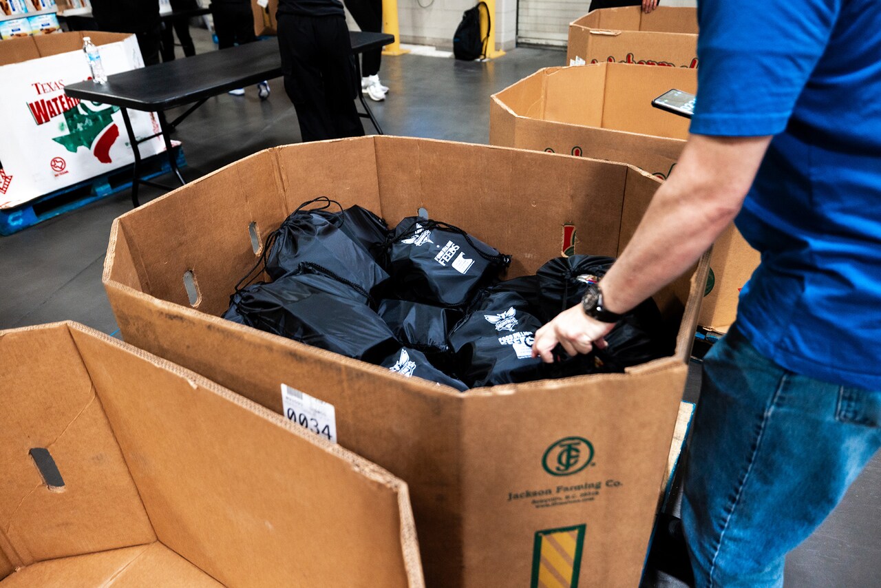 2025 Backpack for Hunger | Charlotte Hornets