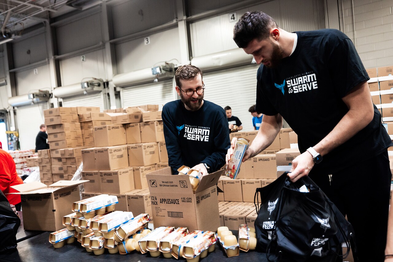 2025 Backpack for Hunger | Charlotte Hornets