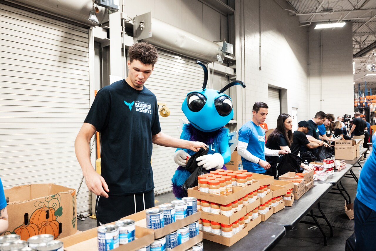 2025 Backpack for Hunger | Charlotte Hornets