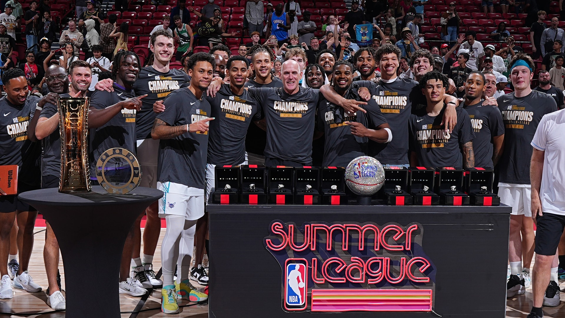 Hornets Persevere In 4th Quarter, Clinch First-Ever NBA Summer League Title | Charlotte Hornets