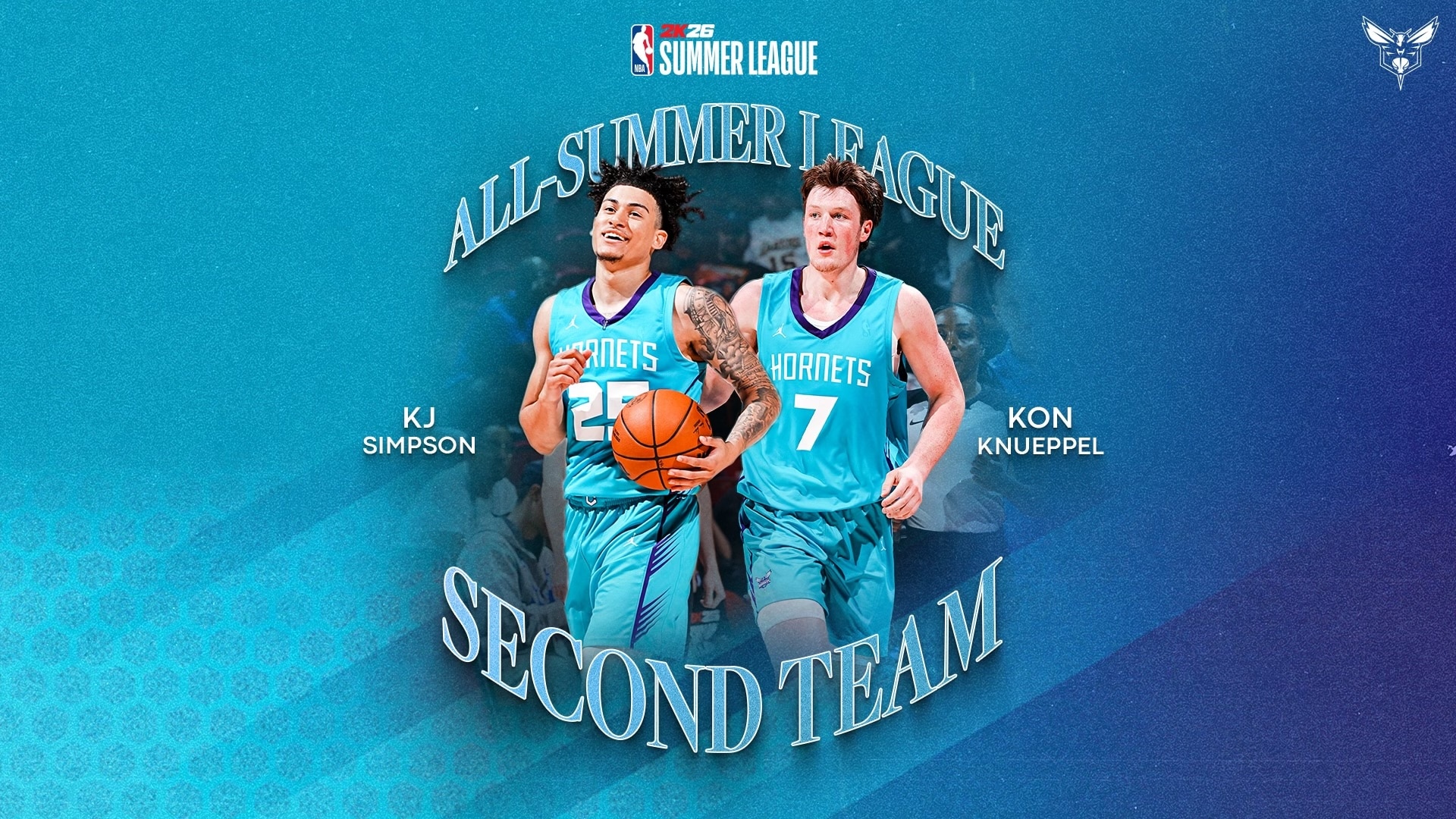 Kon Knueppel And KJ Simpson Named All-Summer League | Charlotte Hornets