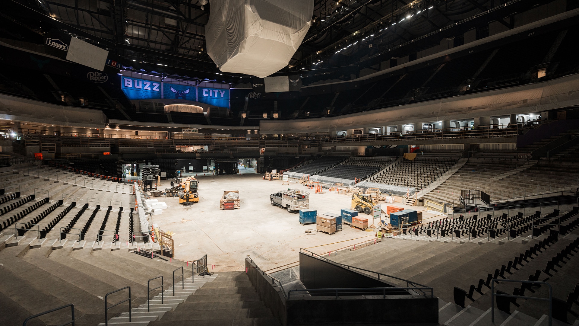 New Spaces Coming To Life In Phase II of Spectrum Center Renovations ...