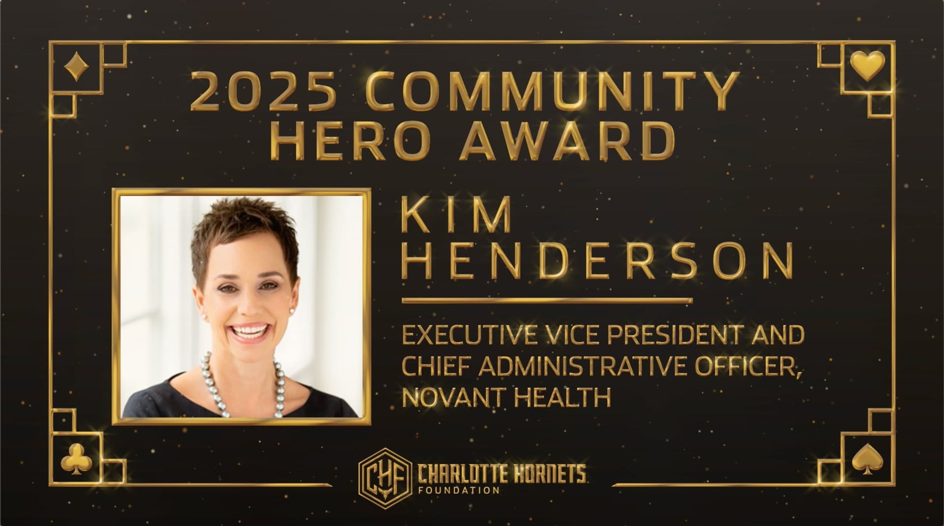Heroes Gala 2025 Community Hero – Kim Henderson | Charlotte Hornets