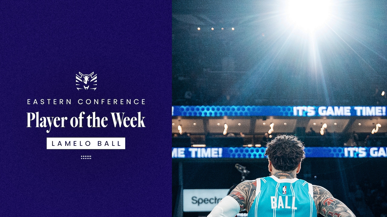 LaMelo Ball Named Eastern Conference Player Of The Week | Charlotte Hornets