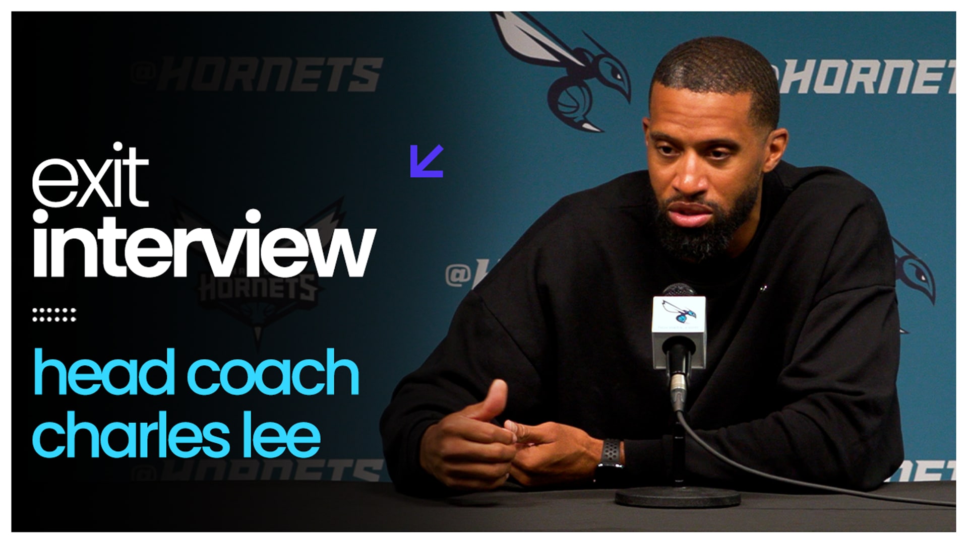 2026 Exit Interview - Coach Charles Lee | Charlotte Hornets