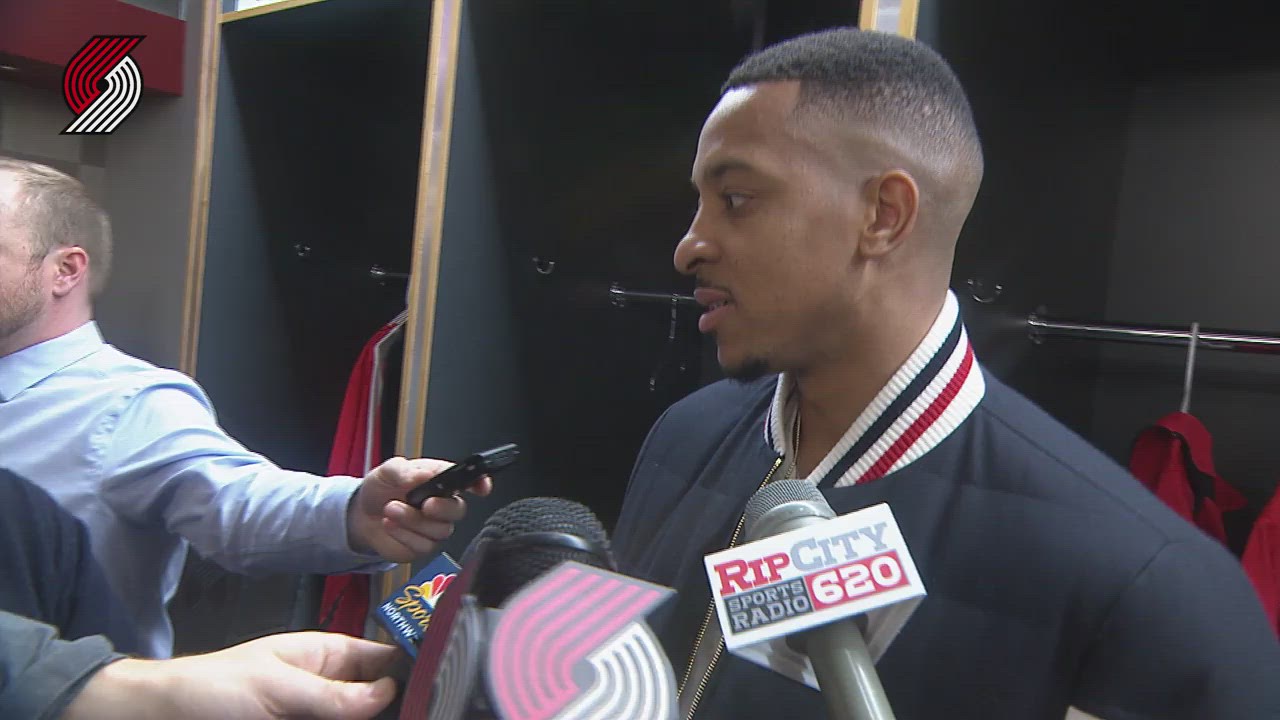 McCollum: 'We Finally Got One' | Portland Trail Blazers