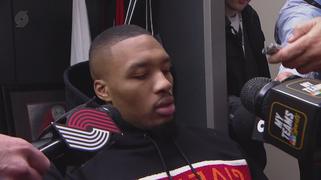Lillard: "On Our Home Floor, We Expect to Win" | Portland Trail Blazers
