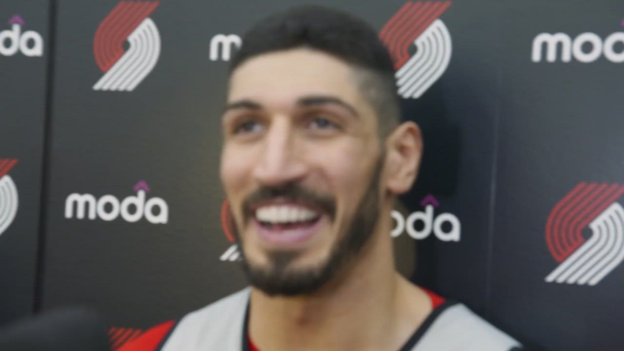 Kanter: "From now on, it's the fun part" | Portland Trail Blazers