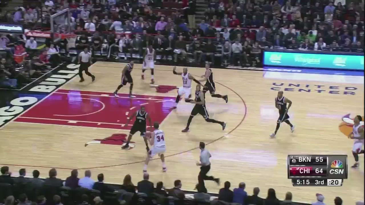 Taj Gibson: Angry Man Dunk | Chicago Bulls