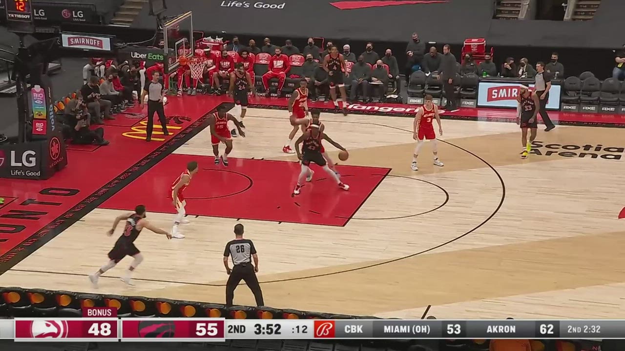 Hunter Puts Up 23 Points in Contest vs. Raptors | Atlanta Hawks