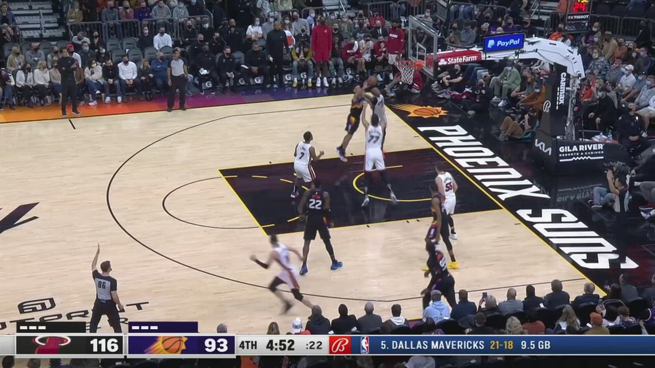 Tyler Herro With A Dunk