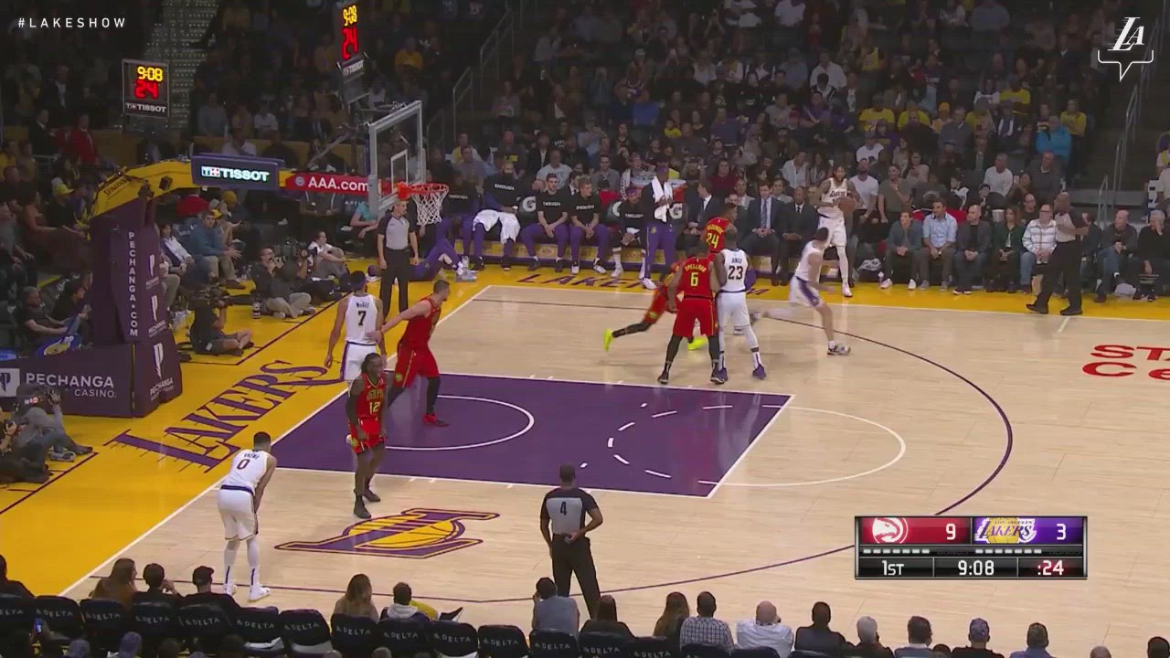 Highlights: Lakers 107, Hawks 106 | Los Angeles Lakers