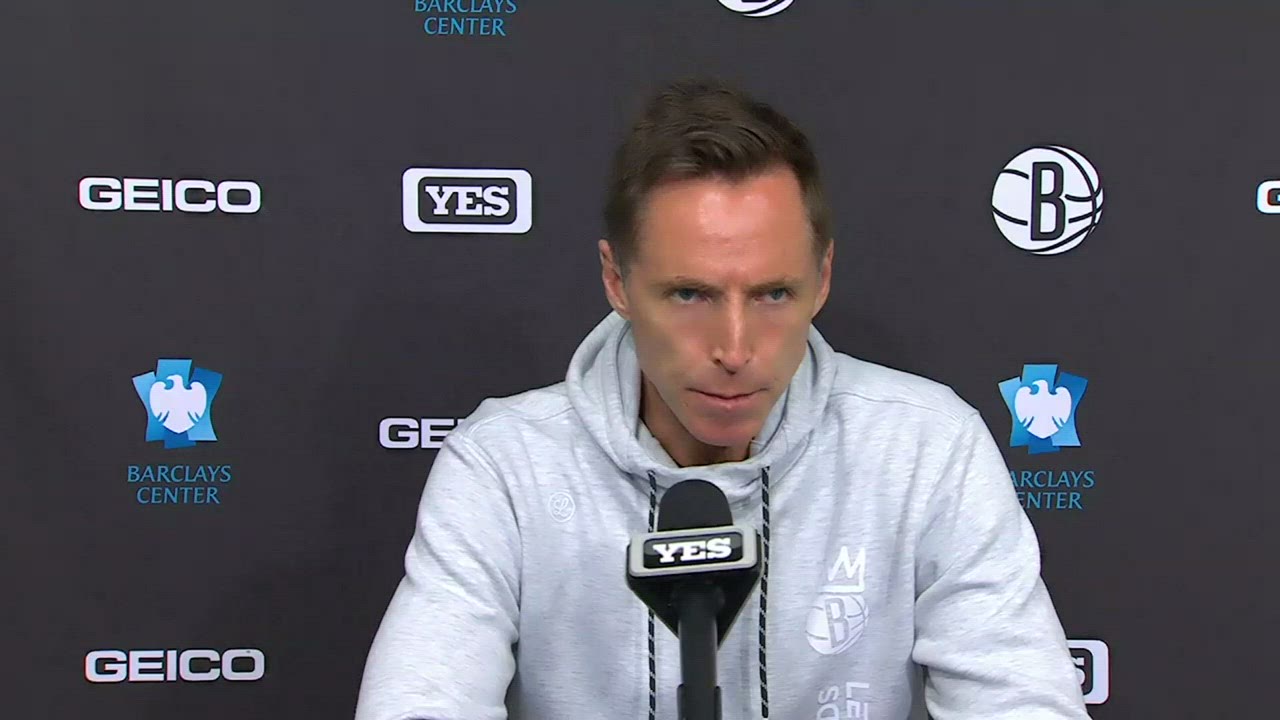 Coach Nash: Pregame vs. Trail Blazers | Brooklyn Nets