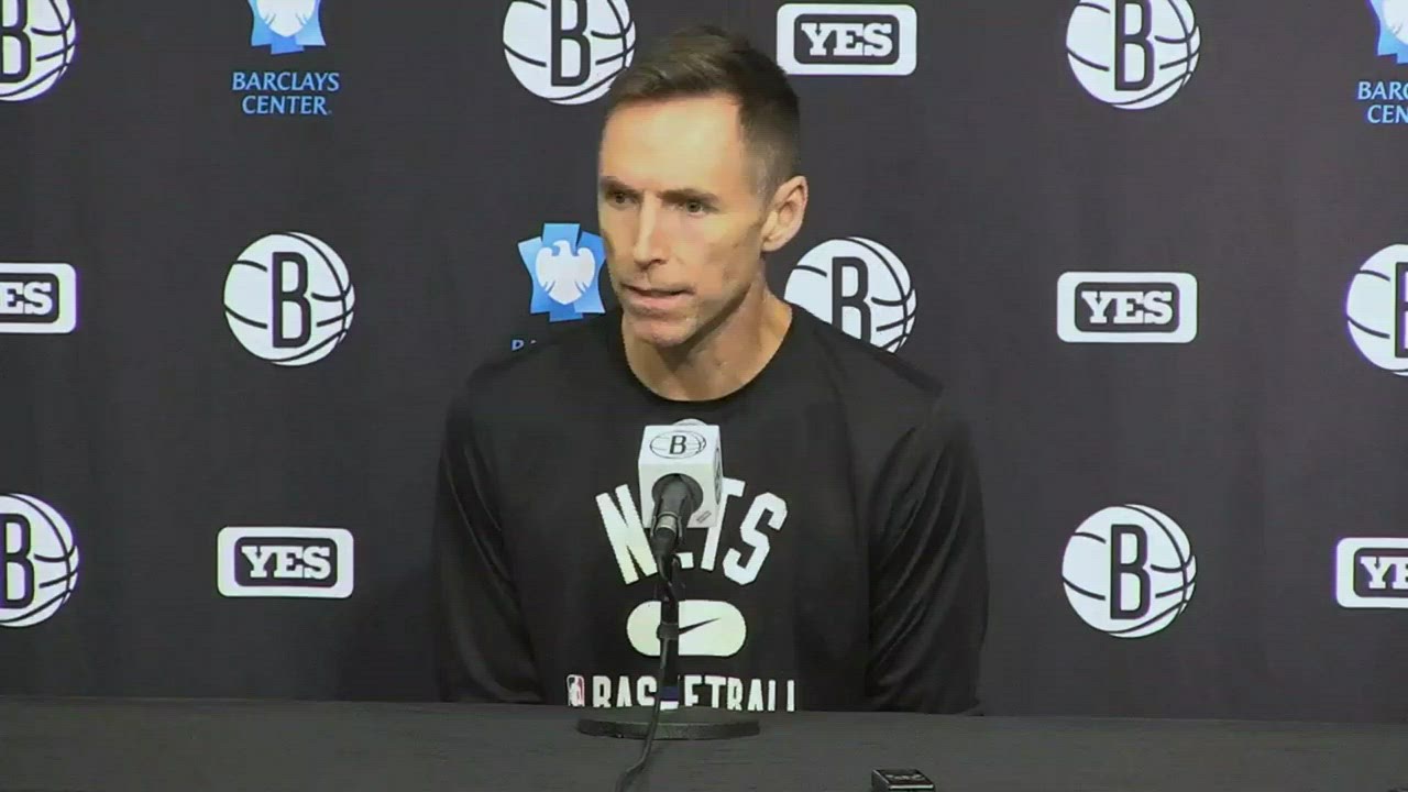 Coach Nash: Pregame vs. Pistons | Brooklyn Nets