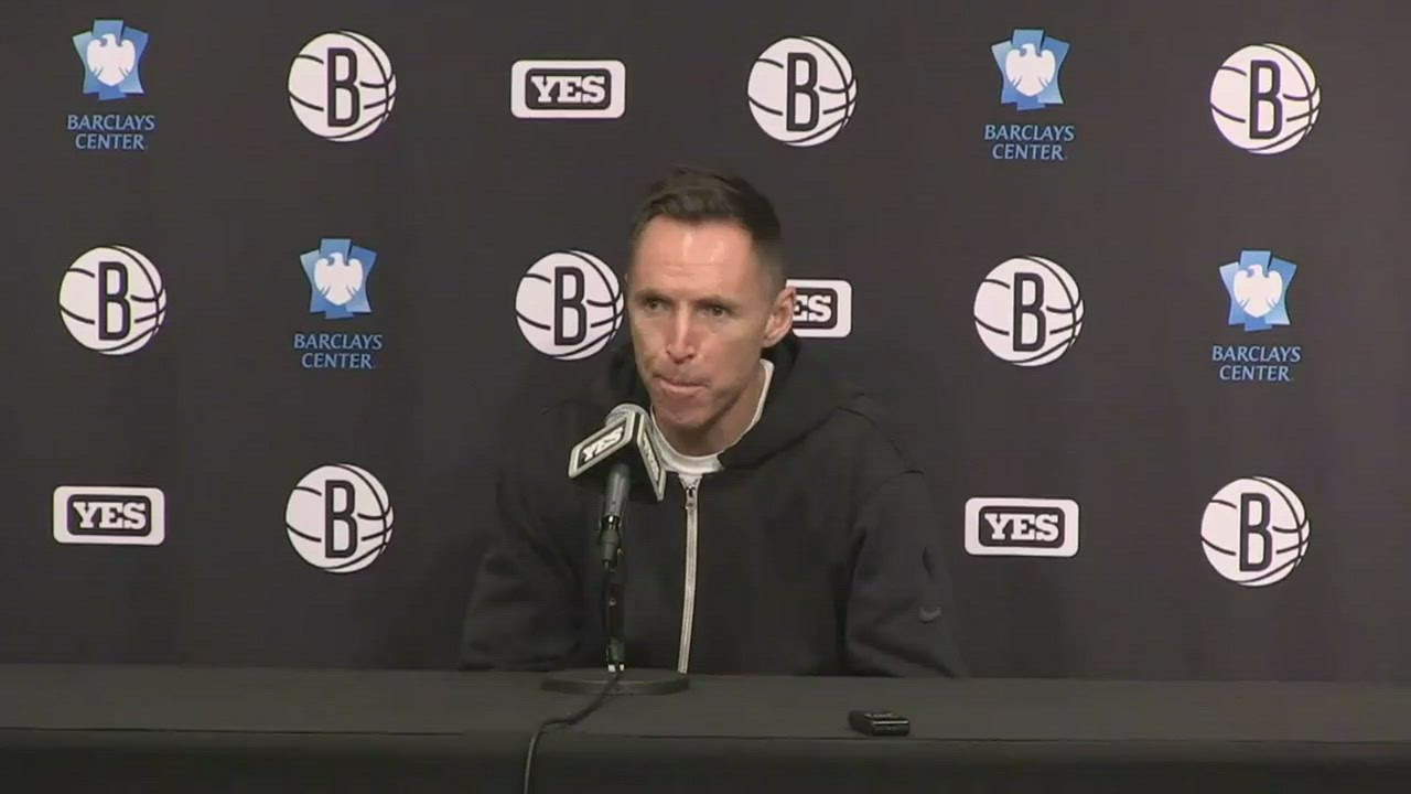 Coach Nash: Pregame vs. Thunder | Brooklyn Nets