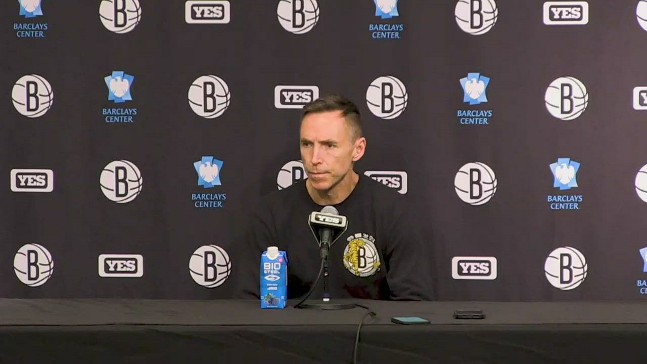 Coach Nash: Pregame vs. Pacers | Brooklyn Nets