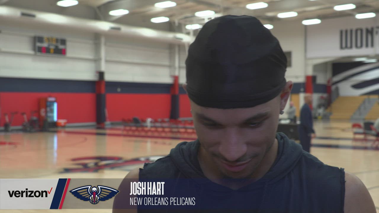 Josh Hart on his injury and Brandon Ingram | Pelicans Shootaround 12-8-21