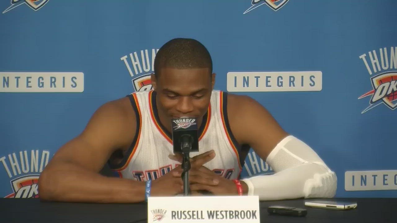 Media Day Interviews: Russell Westbrook | Oklahoma City Thunder