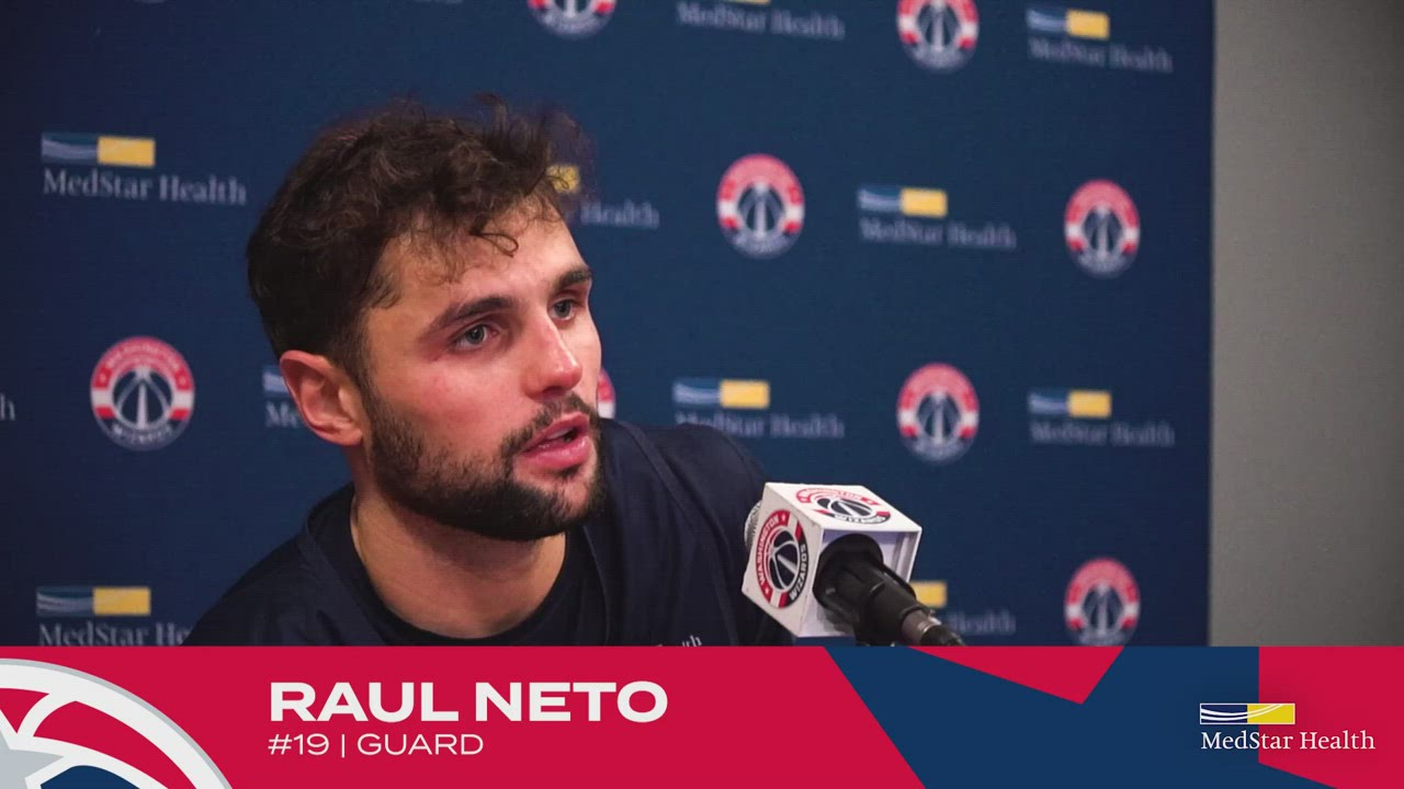 Raul Neto Media Availability - 12/21/21 | Washington Wizards