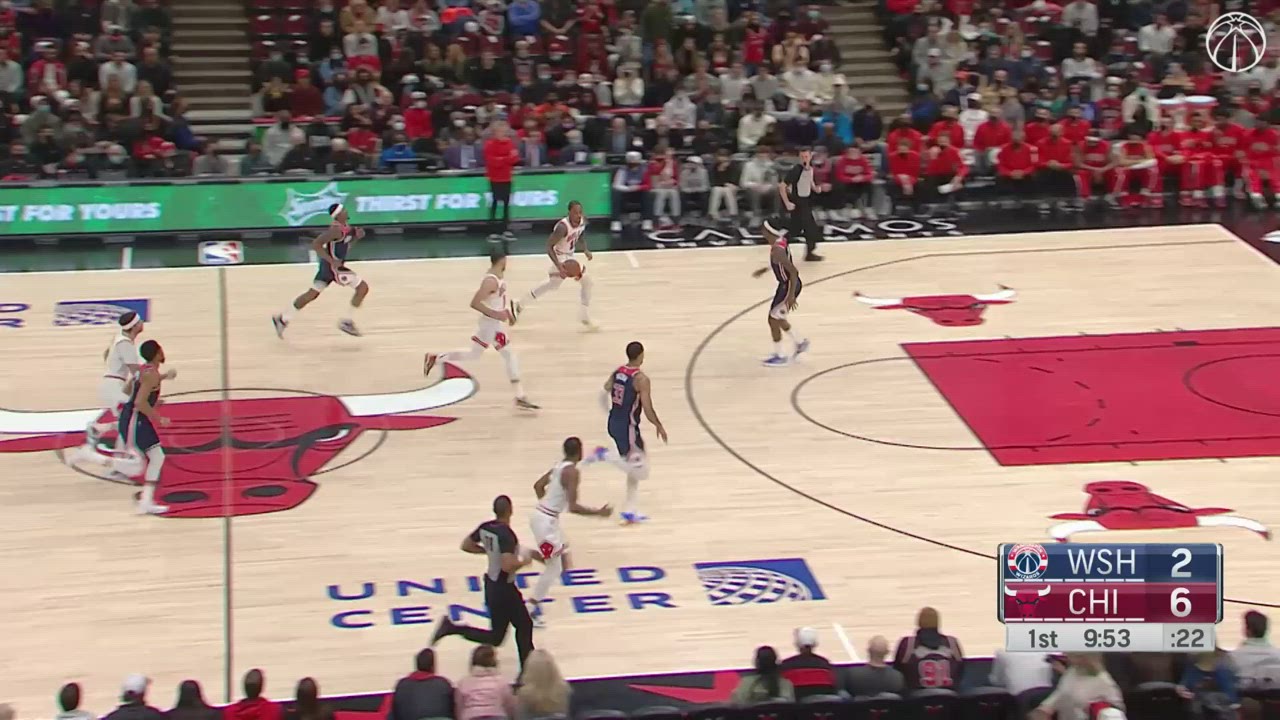 Highlights: Wizards at Bulls - 1/7/22 | Washington Wizards