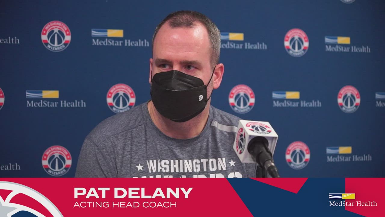 Pat Delany Media Availability - 1/14/22 | Washington Wizards