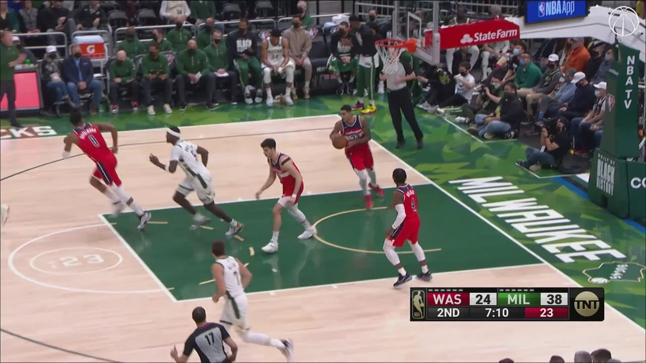 Highlights: Kyle Kuzma at Bucks - 2/1/22 | Washington Wizards