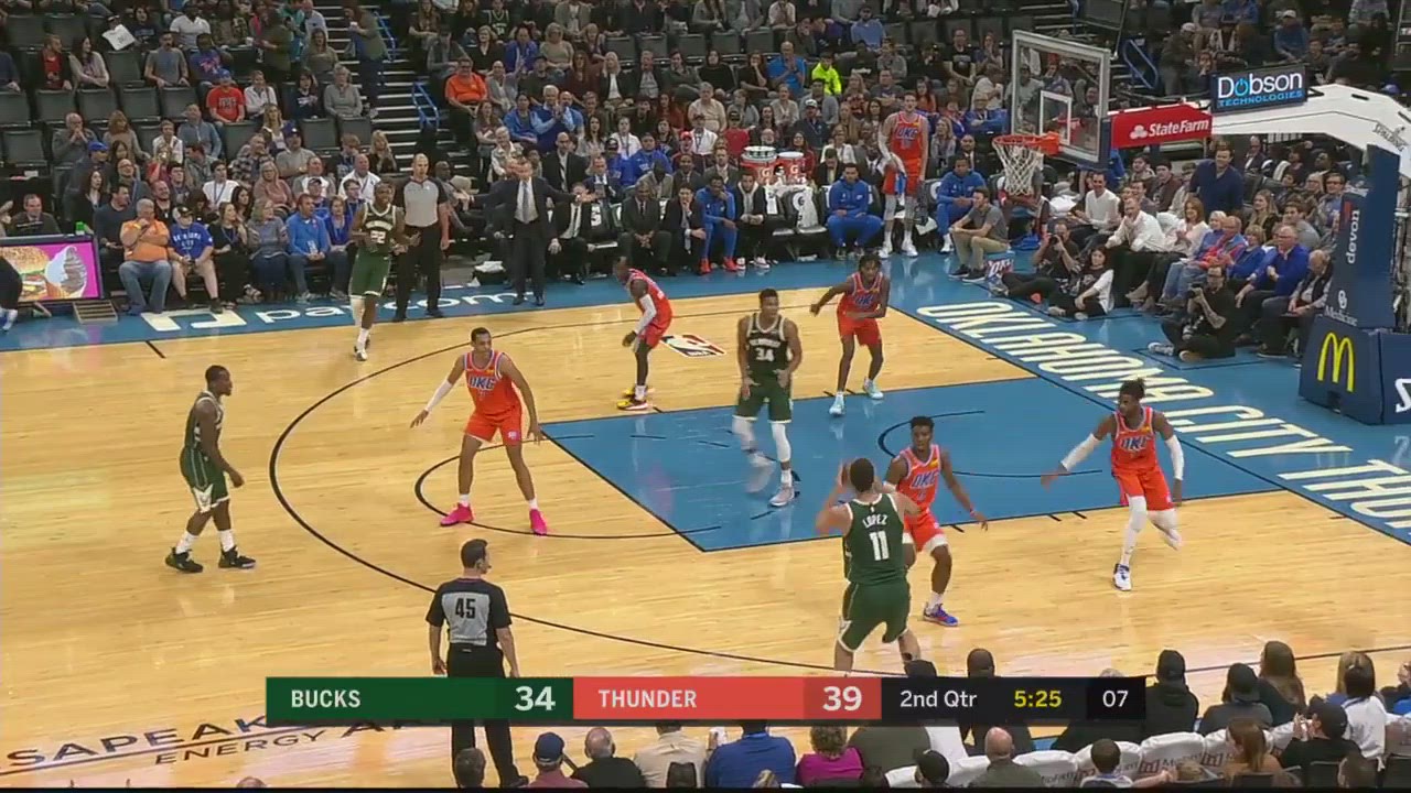 The Greek Freak Rises For The Poster! | Milwaukee Bucks