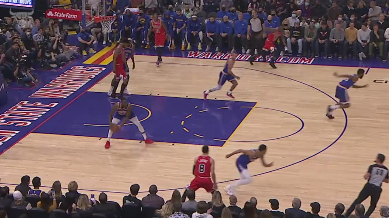 Chicago Bulls vs Golden State Warriors Nov 12, 2021 Game Summary