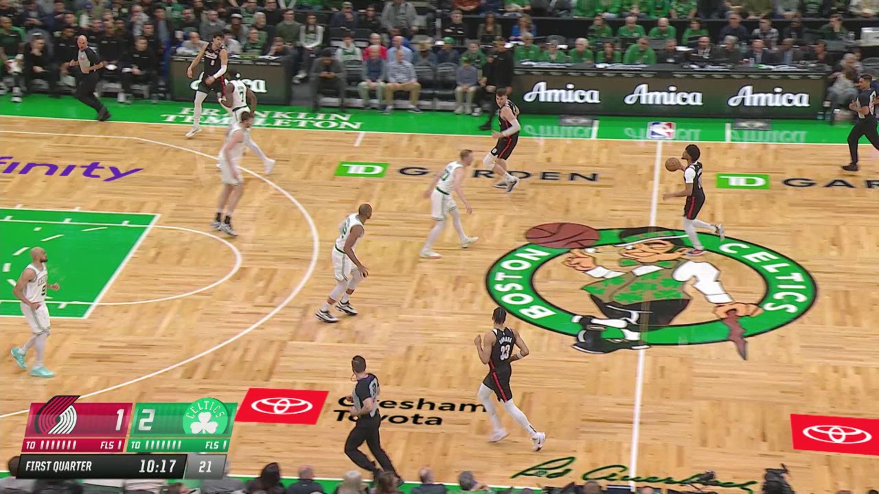 Portland Trail Blazers 118, Boston Celtics 128 | Game Highlights ...