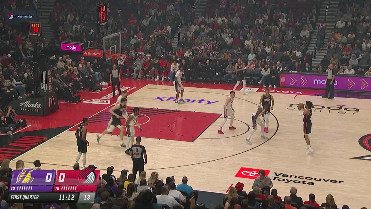 Portland Trail Blazers 109, Los Angeles Lakers 81 | Game Highlights ...