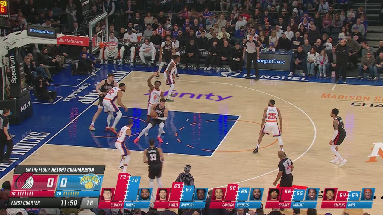 Portland Trail Blazers 93, New York Knicks 110 | Game Highlights ...