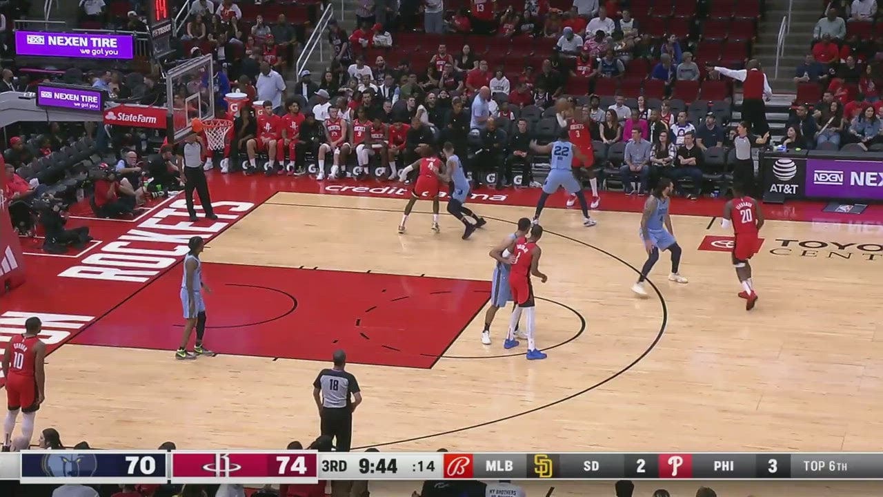 Memphis Grizzlies vs Houston Rockets Oct 21, 2022 Game Summary