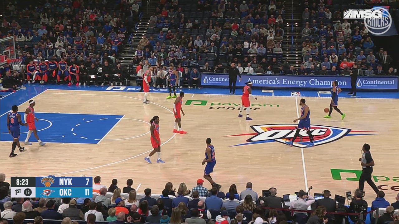 New York Knicks Highlights vs Oklahoma City Thunder | New York Knicks