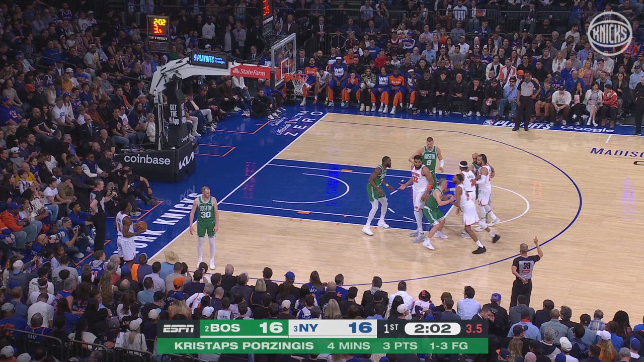 Boston Celtics vs New York Knicks May 16, 2025 Game Summary