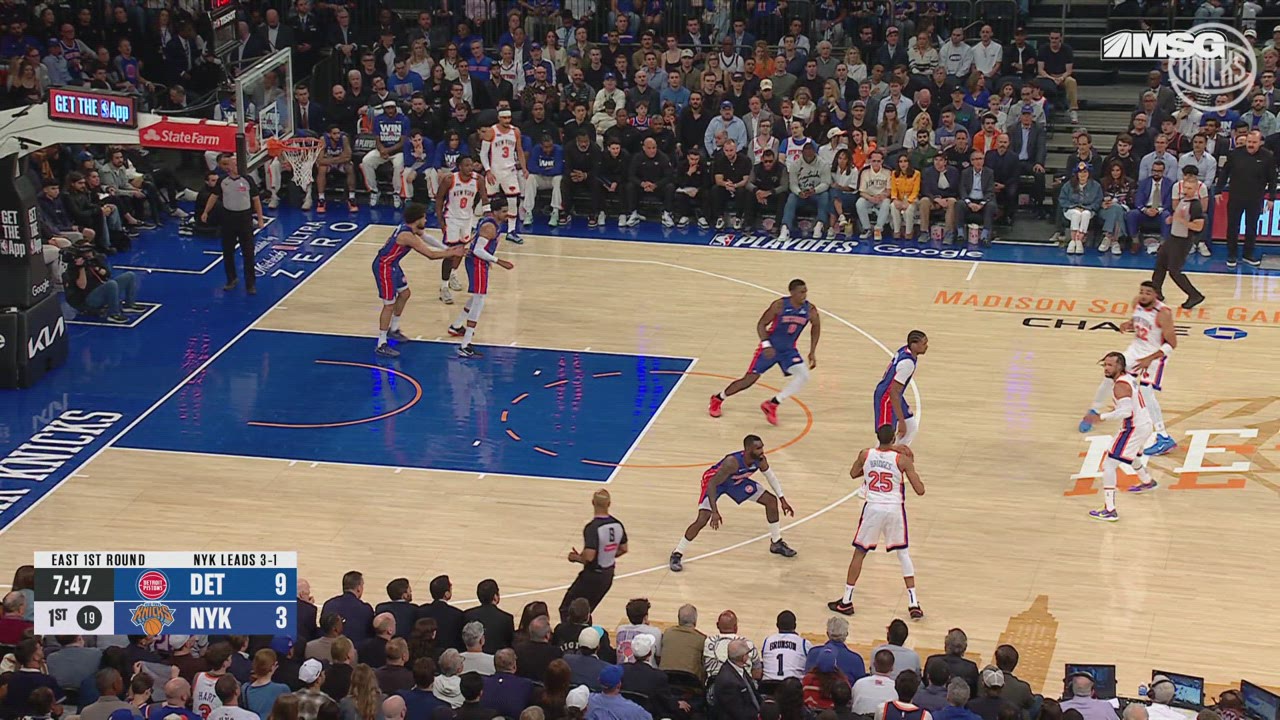 Detroit Pistons vs New York Knicks Apr 29, 2025 Game Summary