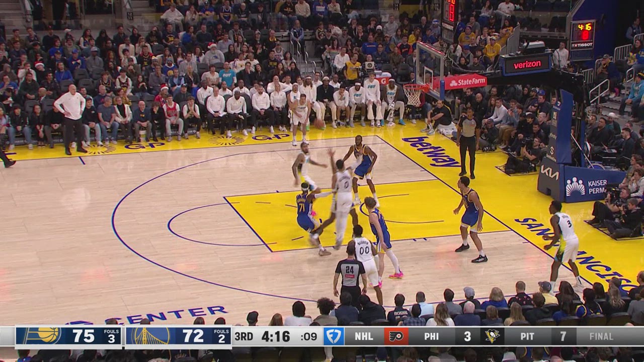 Indiana Pacers vs Golden State Warriors Dec 23, 2024 Game Summary